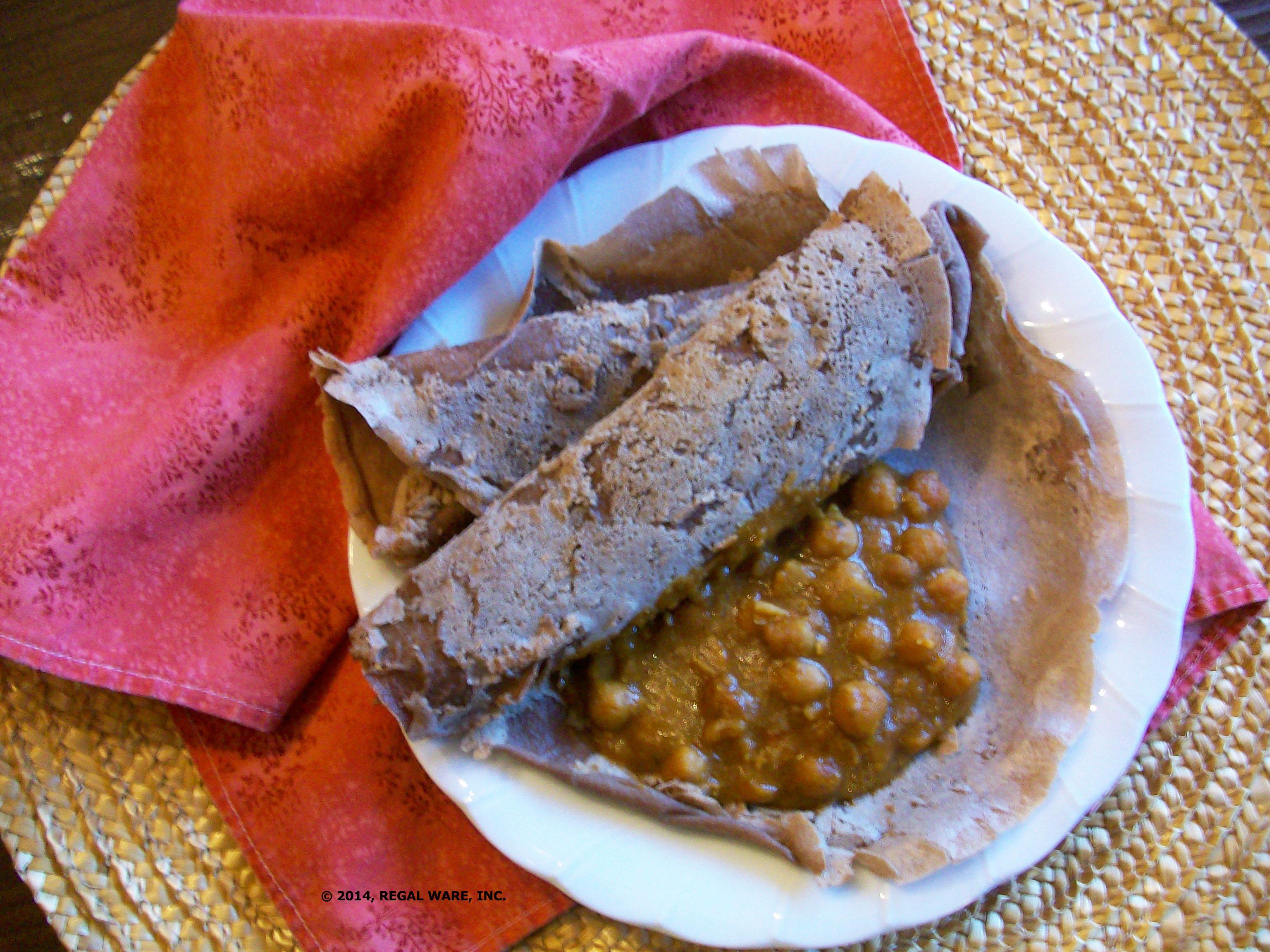 Injera (Pan Plano Etíope) | Recetas Saladmaster
